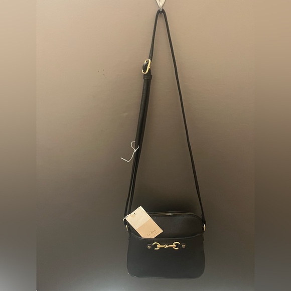 le bag | Bags | Nwt Le Bag Elegant Black Crossbody Bag | Poshmark